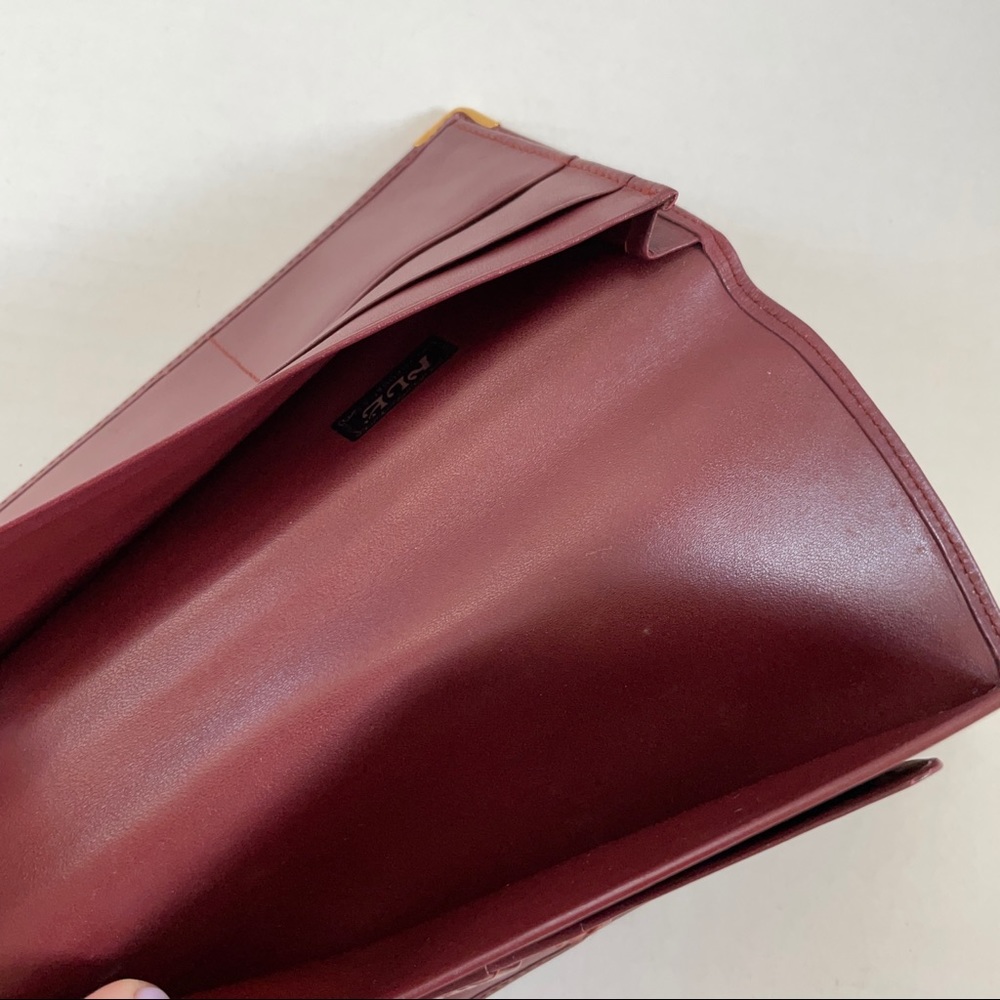 Cartier Paris Vintage Checkbook Long Wallet - Gem